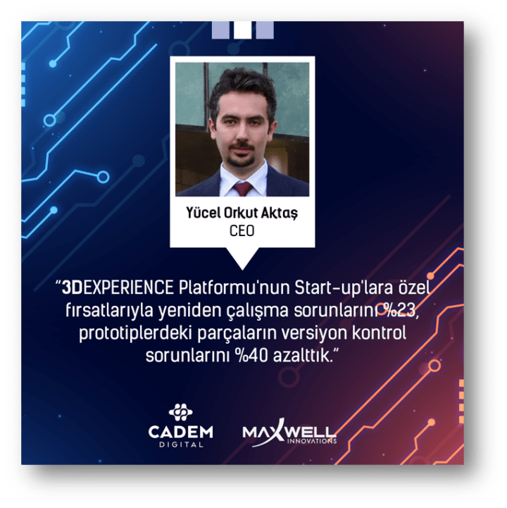 Başarı Hikayeleri: Maxwell Innovations | CADEM DIGITAL